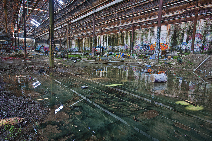 Glebe Tram Shed Urban Landscape Photography - Lee Duguid Photography
